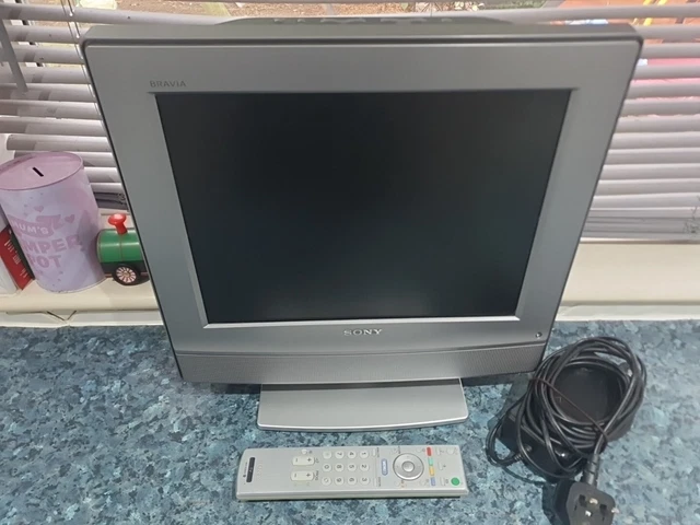 SONY BRAVIA KDL-15G2000 15" Inch LCD TV Retro Gaming Television Monitor ...