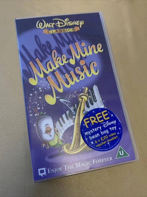 WALT DISNEY CLASSICS Make Mine Music Rare Kids Vhs Video Tested £39.99 ... WALT DISNEY CLASSICS Make Mine Music Rare Kids Vhs Video Tested £39.99 ...