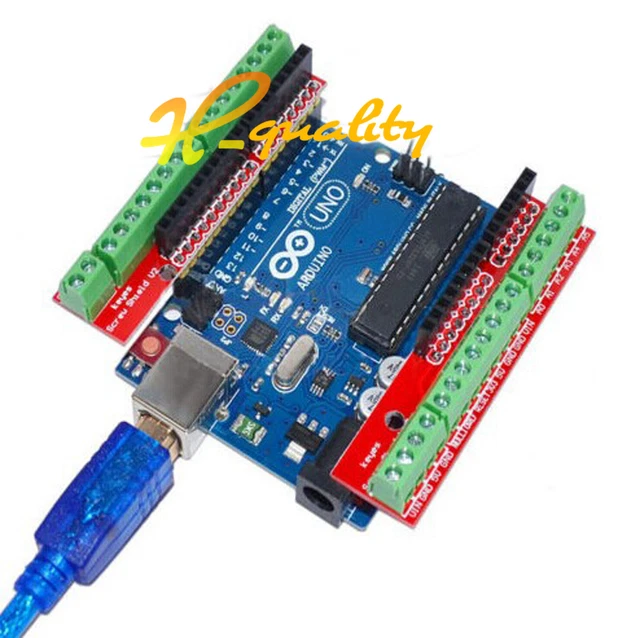 CARTE D'EXTENSION ARDUINO UNO R3 Proto Screw Shield V2 compatible ...