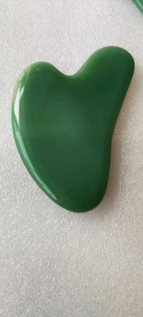 OUTIL FACIAL GUA Sha, planche Guasha en pierre de jade naturelle pour ... OUTIL FACIAL GUA Sha, planche Guasha en pierre de jade naturelle pour ...