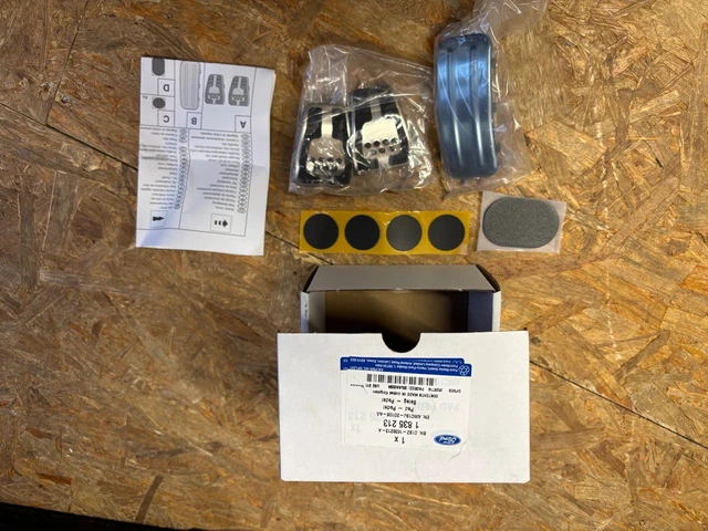 GENUINE FORD FIESTA Mk7 Mk8 EcoSport Brake Clutch Throttle Pedal Pad ...