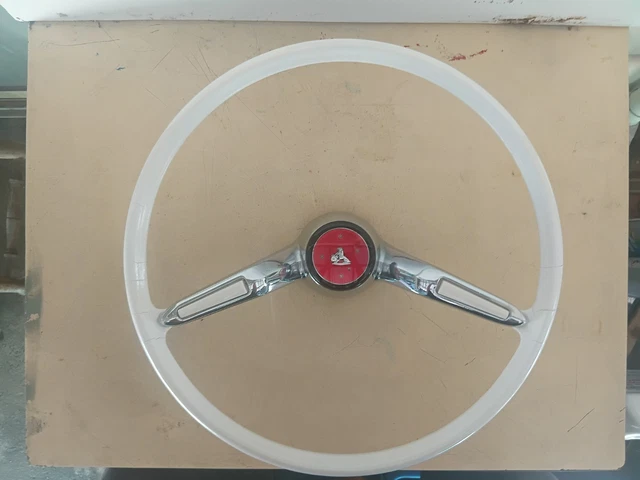 VINTAGE HOLDEN EJ Eh Premier Steering Wheel Complete With Original Horn ...