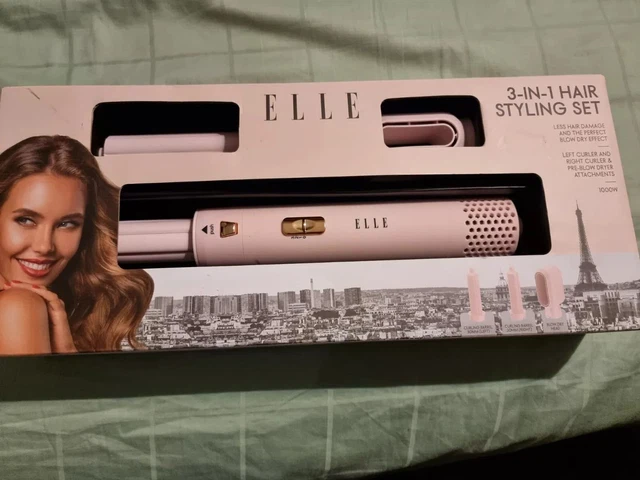 ELLE 3 IN 1 Hair Styling Set Dyson Air Wrap Dupe £50.63 - PicClick UK