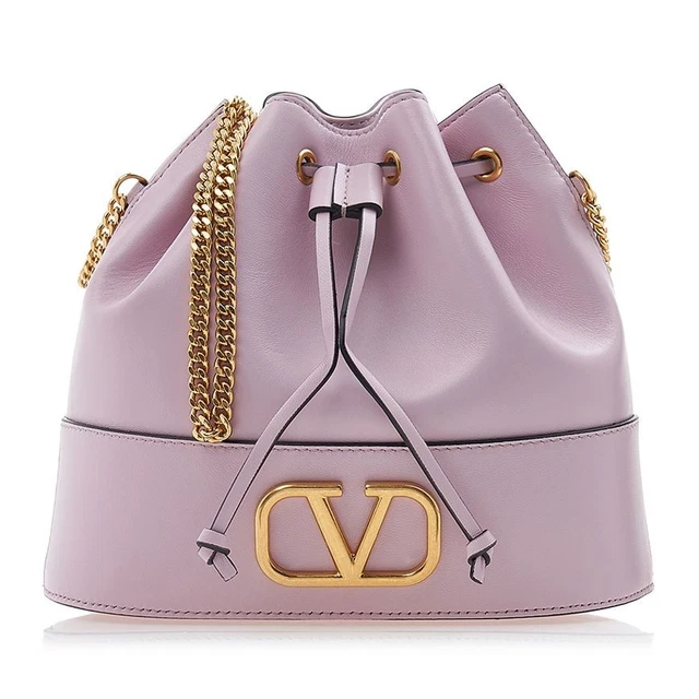 VALENTINO SIGNATURE V Logo Bucket Bag 3W2P0T83 HPF 6E0 63970477 £706.63 ...