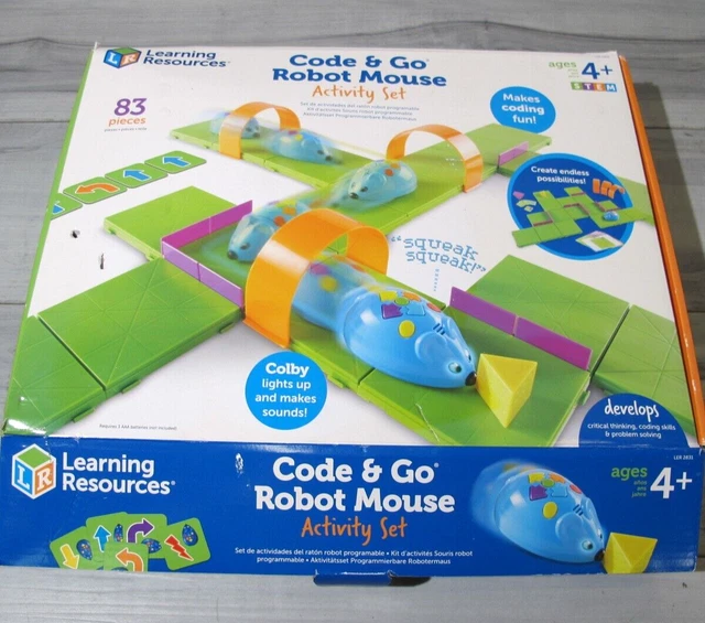LEARNING RESOURCES CODE and Go Robot Mouse Activity Set STEM Ages 4 ...