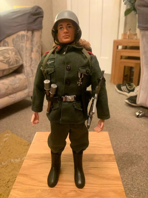 ORIGINAL VINTAGE PALITOY German Stormtrooper Talking Action Man Figure ...