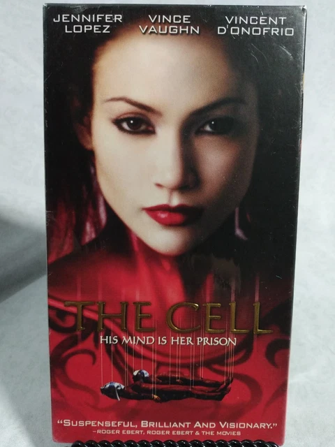 THE CELL (VHS, 2000) Thriller, Horror, Jennifer Lopez, Vince Vaughn ...