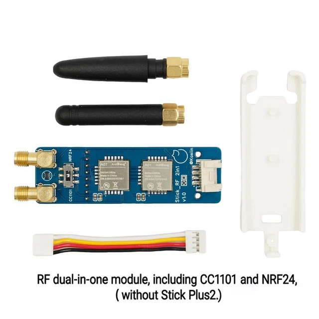 M5STACK STICKC PLUS2 RF 2-IN-1 Module 433MHz CC1101 + 2.4GHz NRF24 Dual ...