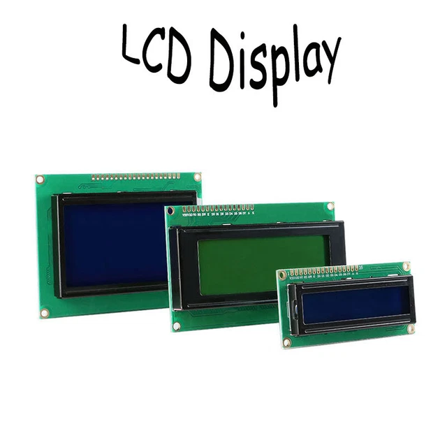 LCD DISPLAY 1602 12864 2004 Module Blue/Yellow Green Screen For F ...