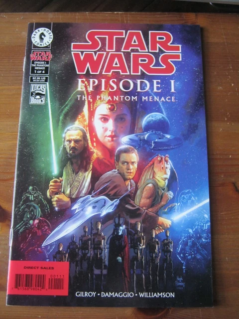 STAR WARS: EPISODE I The Phantom Menace #1 1999 Dark Horse Anakin-less ...