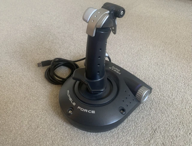 GENUINE SAITEK ST330 Rumble Force Controller Joystick USB £9.57 ...