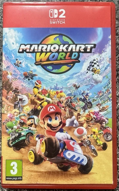 MARIO KART WORLD - Nintendo Switch 2 Cart Supplied In Original Case ...