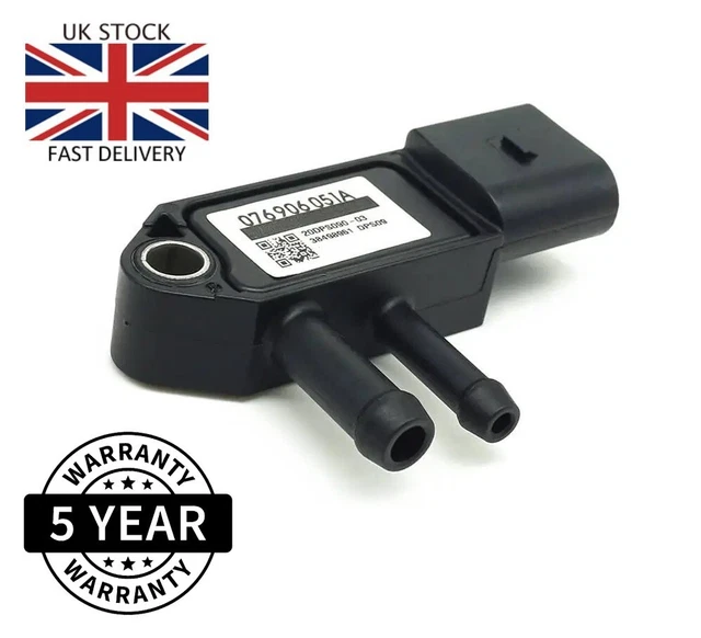 VW AUDI DPF Diesel Particulate Filter Differential Pressure Sensor ...