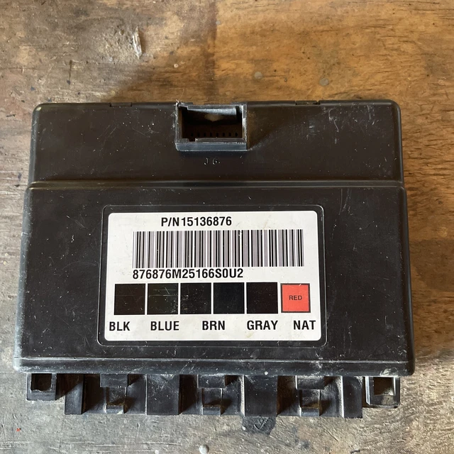 GM CHEVY SILVERADO GMC Sierra 15136876 OEM BCM BCU Body Control Module ...