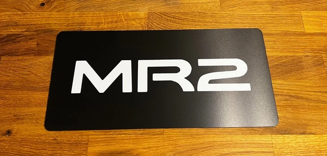 JDM STYLE MR2 Show Plate. SW20. Number Plate. Brushed Aluminium. £18.99 ...