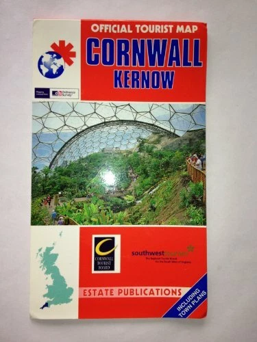 CORNWALL OFFICIAL TOURIST Map (Leisure Maps) by 184192184X FREE ...