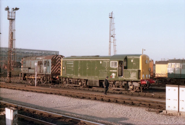35MM ORIGINAL RAILWAY Colour Negative of Class 08 08935 at Bristol ...