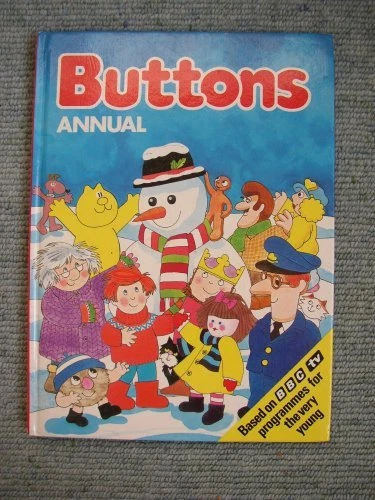 BUTTONS ANNUAL 1986 (inc King Rollo, Pigeon Street, Postman Pat ...