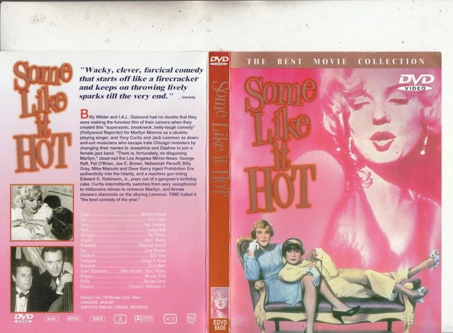 SOME LIKE IT Hot-1959-[Marilyn Monroe]-The Best Movie Collection-Movie TBMC-DVD $24.95 - PicClick AU