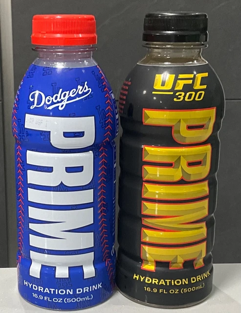 PRIME HYDRATION UFC 300 & LA Dodgers V2 Bottle Rare New Flavour £9.99 ...