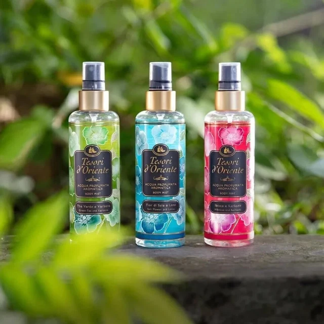 SALE TESORI D`ORIENTE body mist Italian fragrance long lasting strong ...