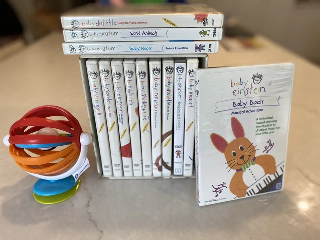 BABY EINSTEIN DVD Bundle And Toy , Box Set, Educational DVDs $60.00 ...