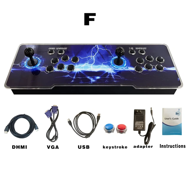 LATEST PANDORA PRO 3D Video Arcade Games Console - 50,500 Games -HD ...