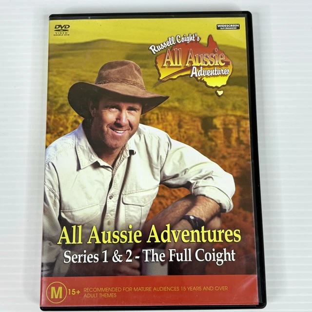 RUSSELL COIGHT'S ALL Aussie Adventures Series 1-3 & Celebrity DVD R4 ...