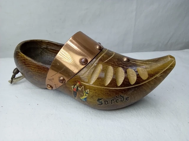SABOT MINIATURE EN bois 7cm5 ancien EUR 6,00 - PicClick FR