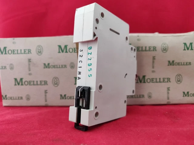 MOELLER PLSM-C32 32A 32Amp C Typ C32 Einpolig Sp 1P Mcb Sicherungsschalter Neu EUR 15,10 ...