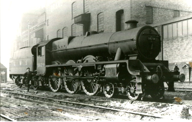 RAILWAY PHOTOGRAPH LMS Jubilee Class 4-6-0 5629 STRAITS SETTLEMENTS ...