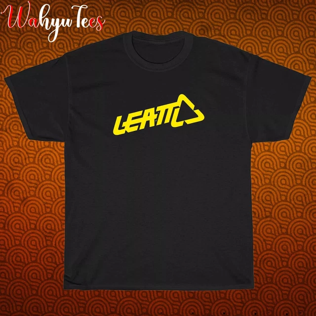 LEATT BRACE LOGO Black/Navy/Grey T-Shirt Size S-5Xl £18.66 - PicClick UK