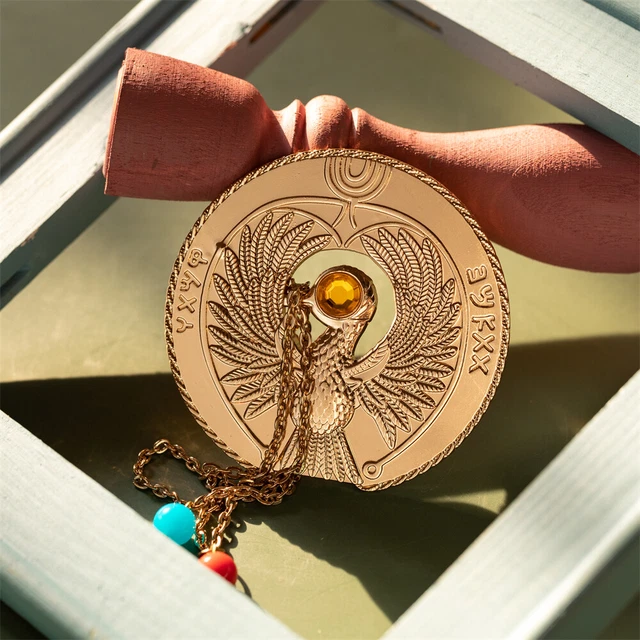 XCOSER RAIDERS OF the Lost Ark Staff of Ra Indiana Jones Pendant ...
