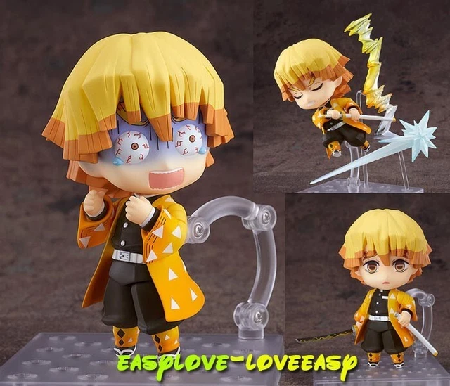 ANIME KIMETSU NO Yaiba Zenitsu Agatsuma #1334 Changeable Collect PVC ...