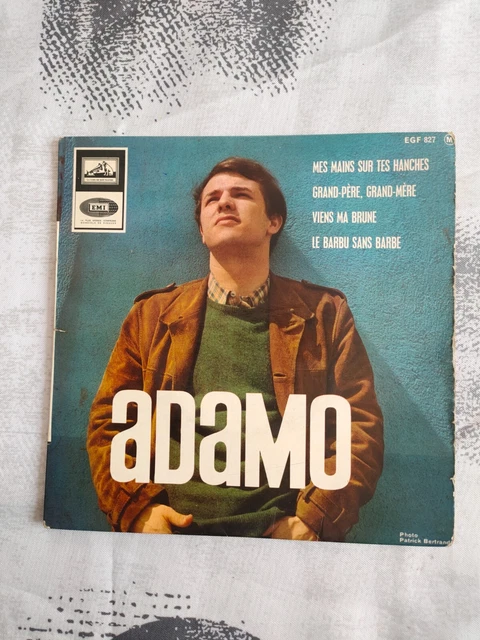 45T EP DE ADAMO avec sa languette EUR 1,50 - PicClick FR