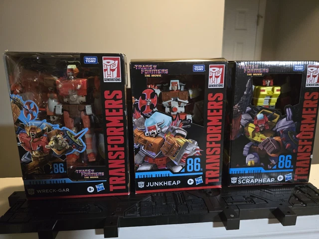 TRANSFORMERS STUDIO SERIES 86 Junkions Lot Wreck-Gar, Junkheap,and ...