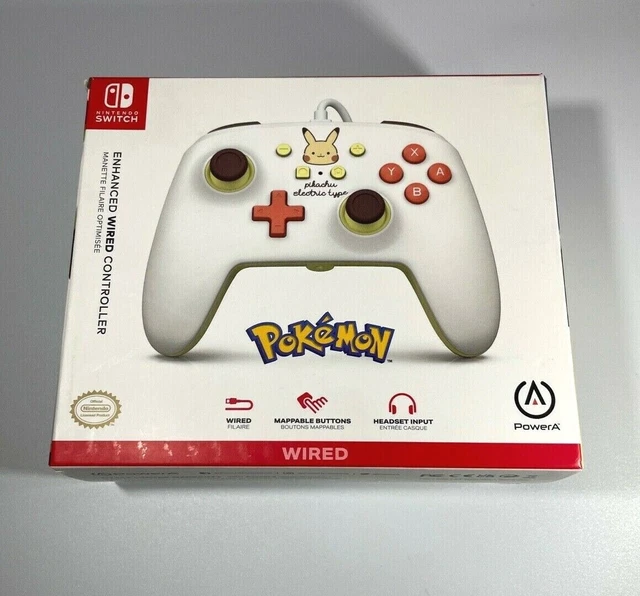 POWERA POKÉMON PIKACHU Enhanced Wired Controller for Nintendo Switch NO ...