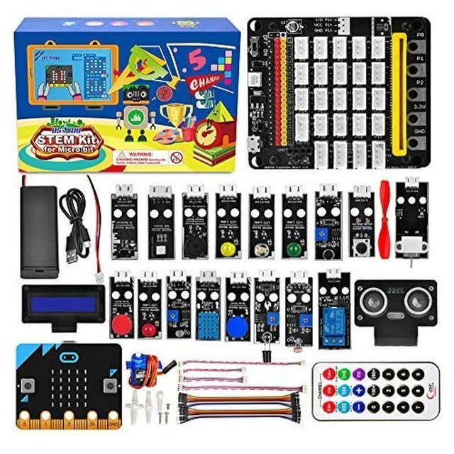 VISUAL PROGRAMMING KIT (with board) OSOYOO BBC Micro: BIT Beginner ...