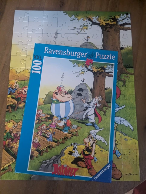 RAVENSBURGER PUZZLE 100 Teile Asterix Obelix Der Schüler EUR 11,00 ...