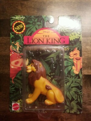 THE LION KING Adult Simba Action Figure 1994 Vintage Mattel Disney ...
