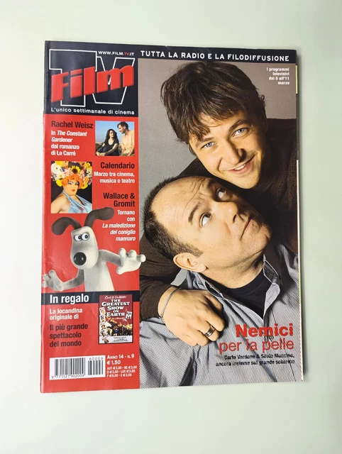 FILM TV 9-2006 Carlo Verdone-Rachel Weisz-Wallace E Gromit-Cecil De ...