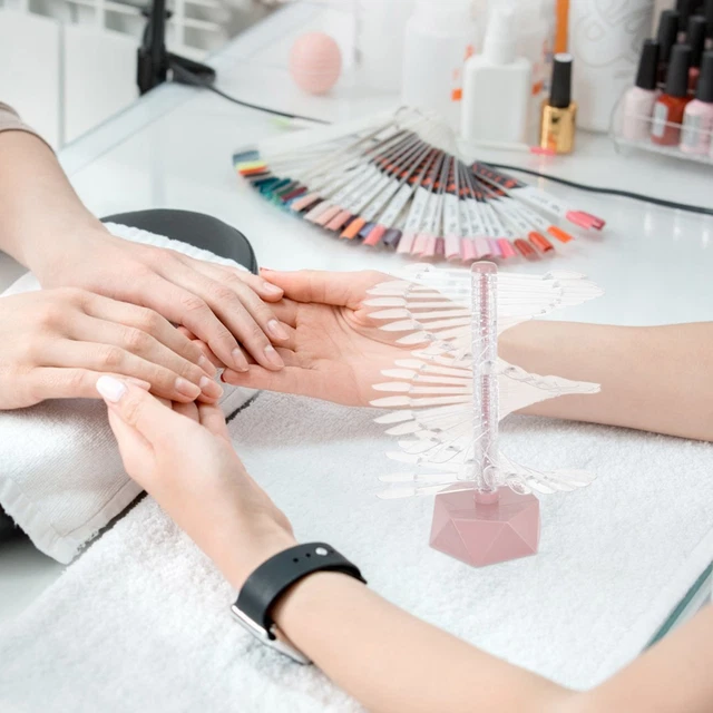 NAIL COLOR CHART Display Stand Spiral Nail Art Display Rack for 60 ...