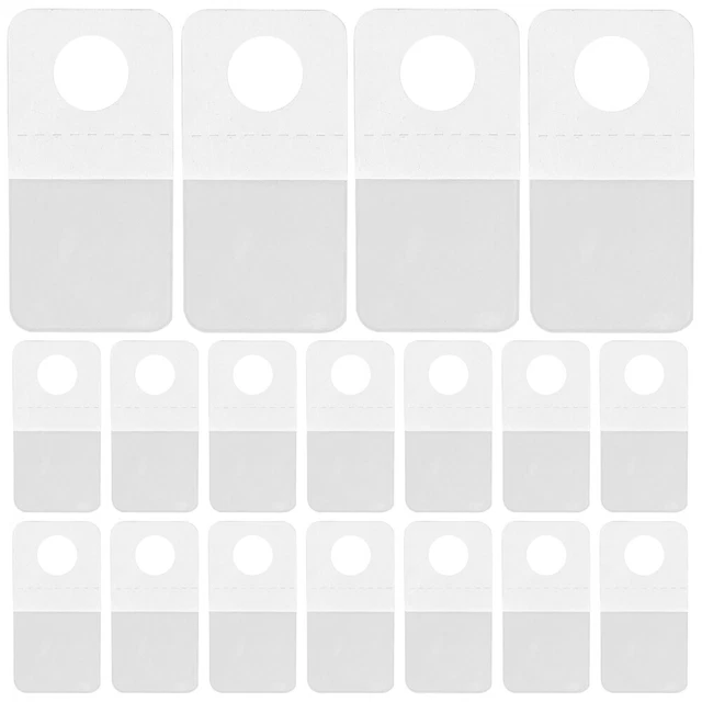 200 PCS AIRCRAFT Hole Hook Pvc File Folder Labels Sticker Hooks for ...