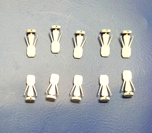 10 PLOMBEN FÜR Heizkostenverteiler Verdunster Röhrchen Picco - Exemper ...