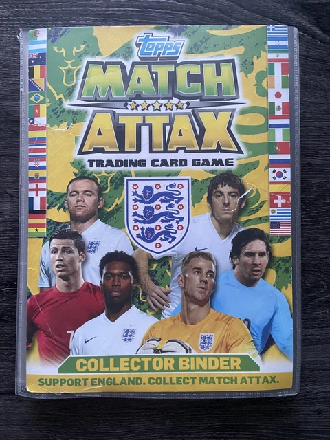 MATCH ATTAX 2014 World Cup Binder Collection Full Of Rare Cards! MOTM £ ...