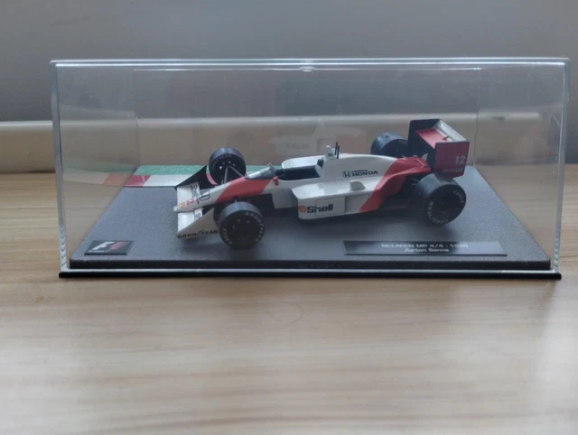PANINI F1 CAR Collection 1988 Ayrton Senna McLaren MP4/4 1:43 Scale ...