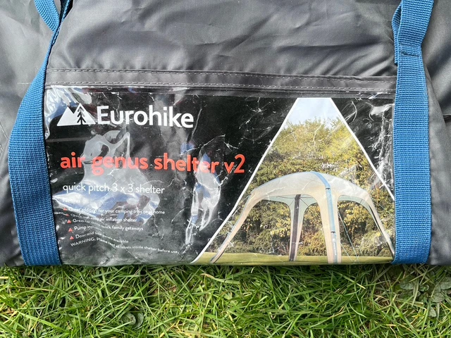 EUROHIKE GENUS V2 Air Inflation Shelter Parts - Tent Bag, Good Used ...