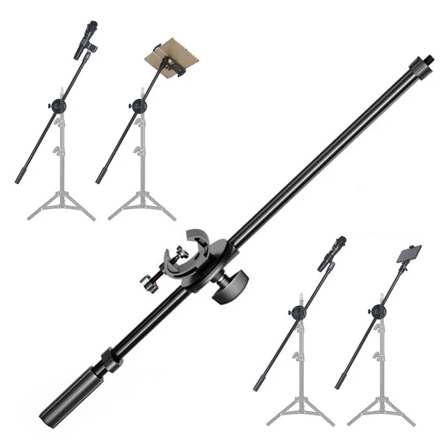 MICROPHONE STAND CROSSBAR Indoor Outdoor Boom Bracket Extension ...