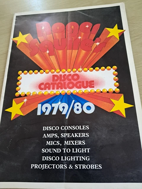 ROGER SQUIRES 1979/80 Disco Catalogue. Very Very Rare Item, Good ...