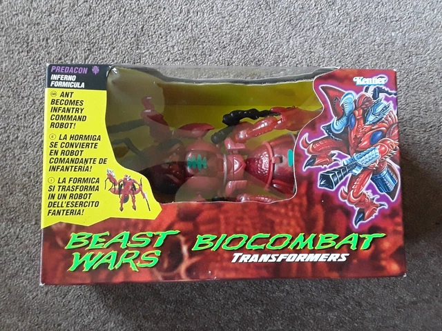 BEAST WARS INFERNO Formicula Transformers Biocombat Original Kenner ...